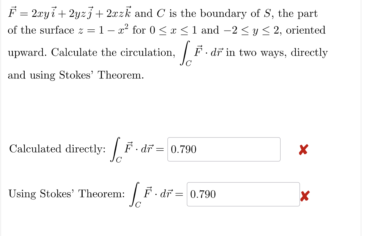 Solved vec(F)=2xyvec(i)+2yzvec(j)+2xzvec(k) ﻿and C is the | Chegg.com