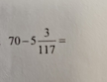 Solved 70-53117= | Chegg.com