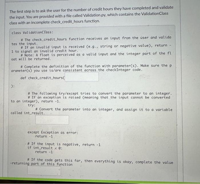Solved The first step is to ask the user for the number of | Chegg.com