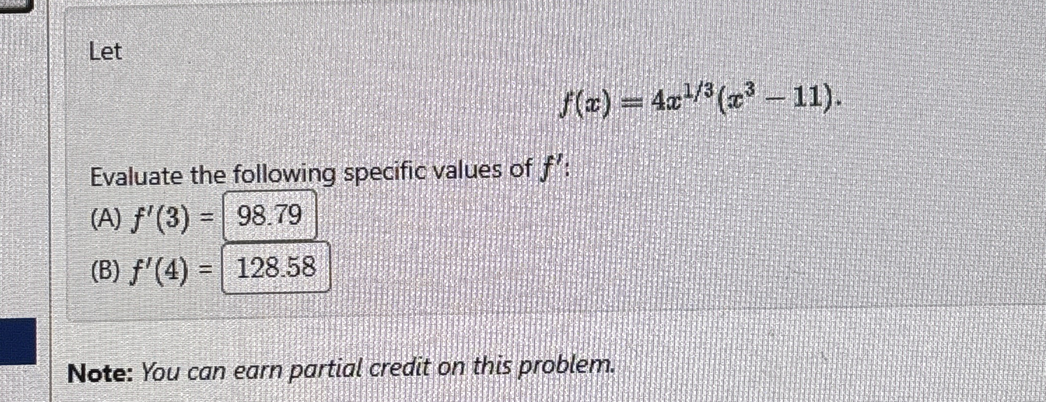 Solved Both of my answers are incorrect | Chegg.com