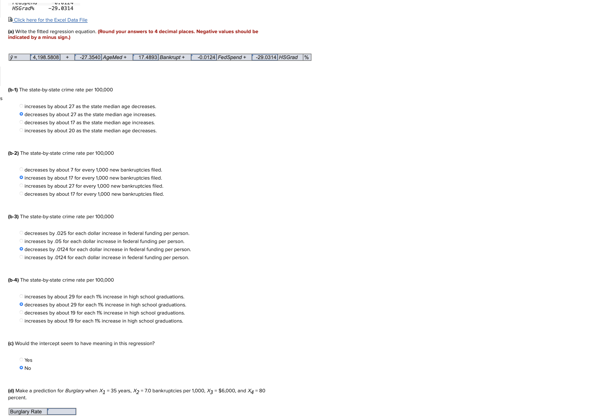 Solved Click here for the Excel Data File(a) ﻿Write the | Chegg.com
