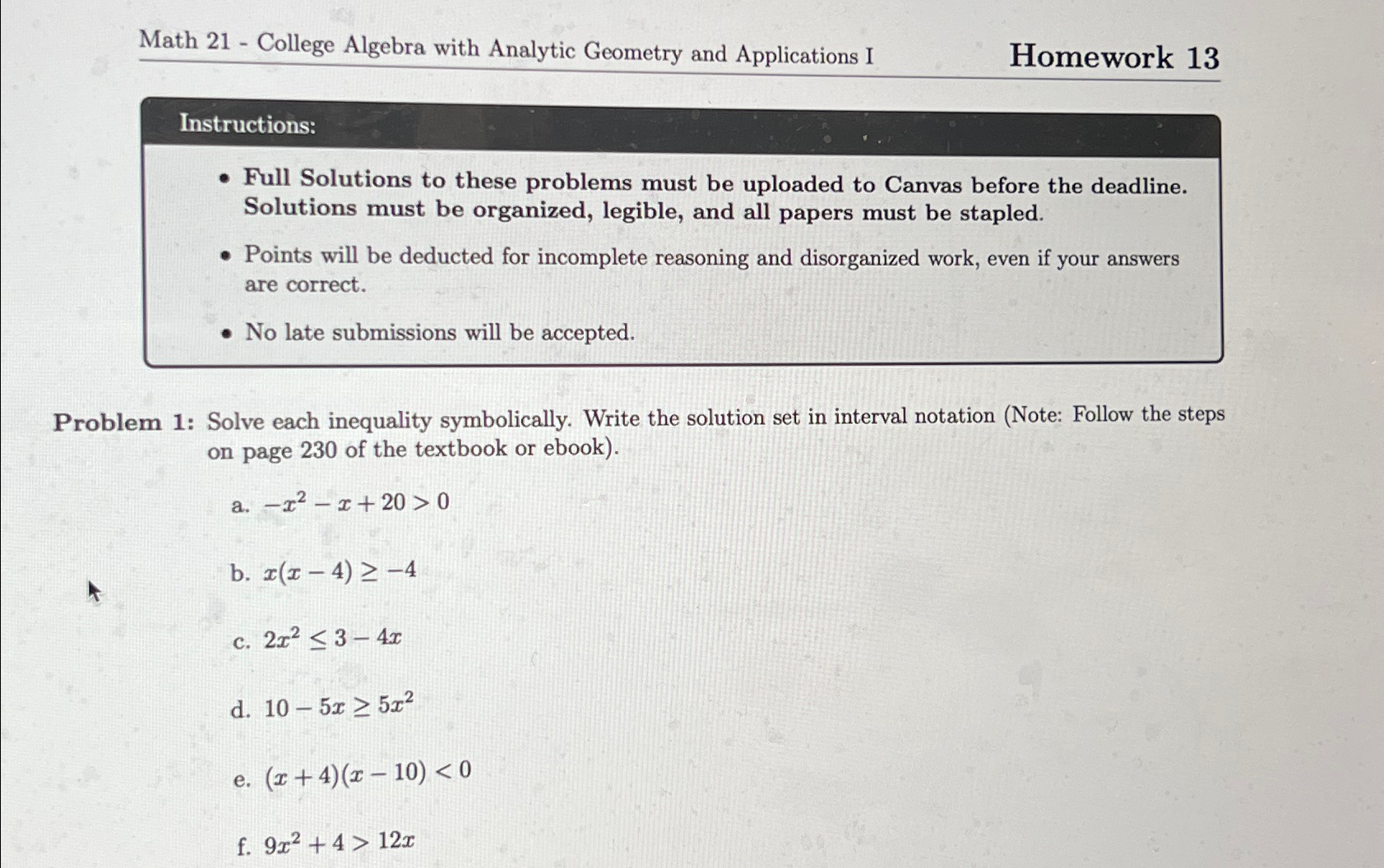 Solved Math 21 - ﻿College Algebra with Analytic Geometry and | Chegg.com