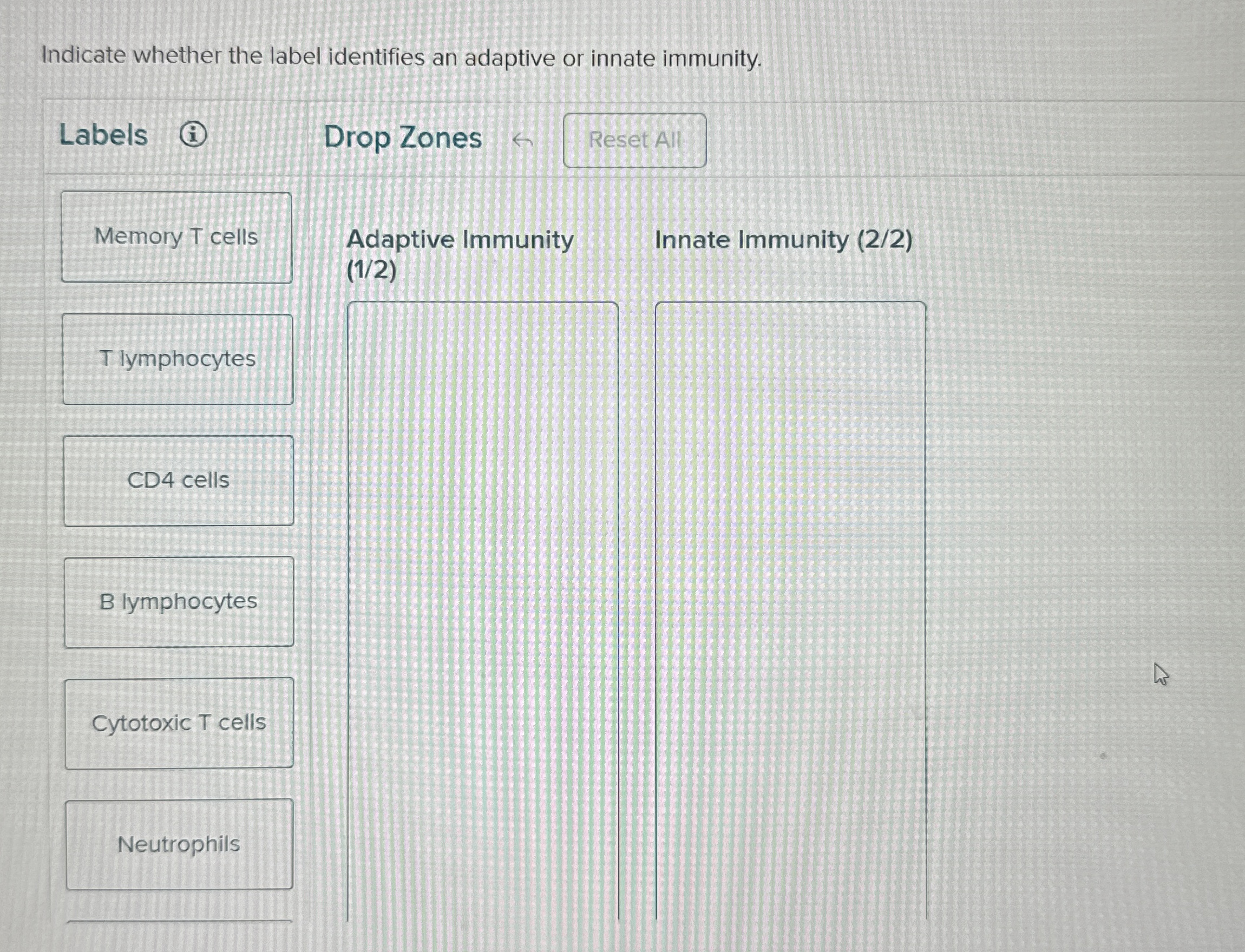 Solved Indicate whether the label identifies an adaptive or | Chegg.com
