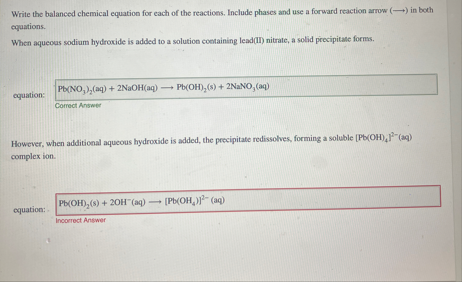 Solved Use solubility tilesWrite the balanced chemical | Chegg.com