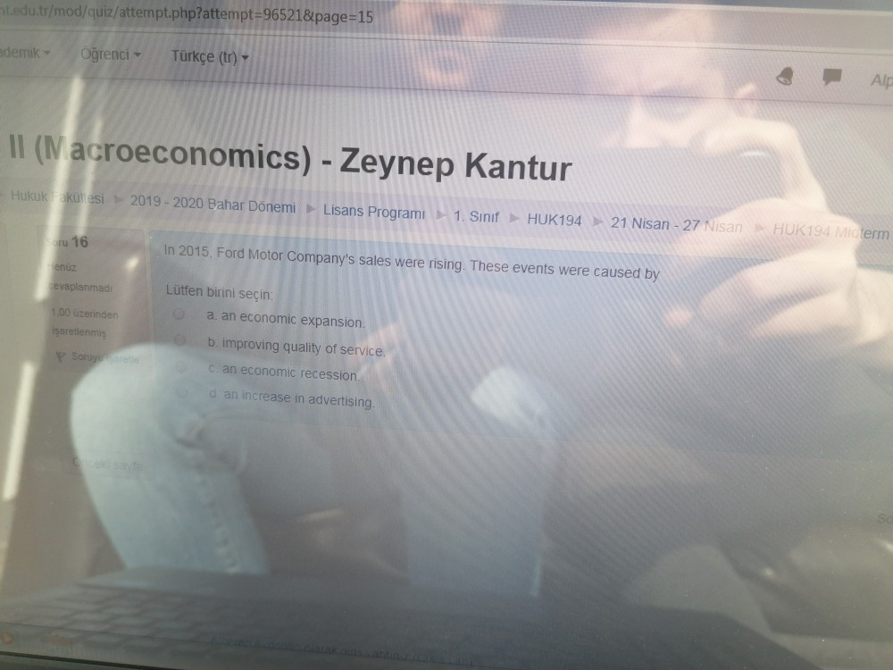 Solved ht.edu.tr/mod/quiz/attempt.php?attempt=96521&page=15 | Chegg.com