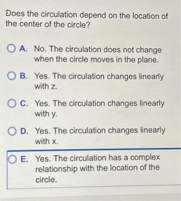 Solved A circle C in the plane x+y+z=0 has a radius of 8 and | Chegg.com