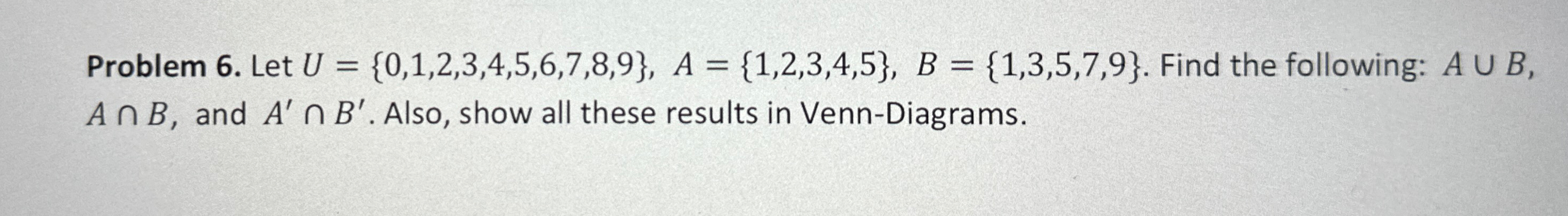 Solved Problem 6. ﻿Let | Chegg.com