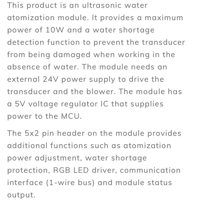 in our project we will use the Water Atomization | Chegg.com