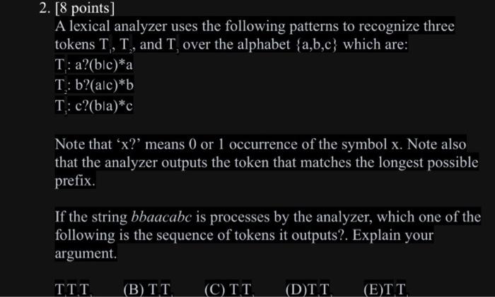 1. [6 points] Determine and identify the number of | Chegg.com