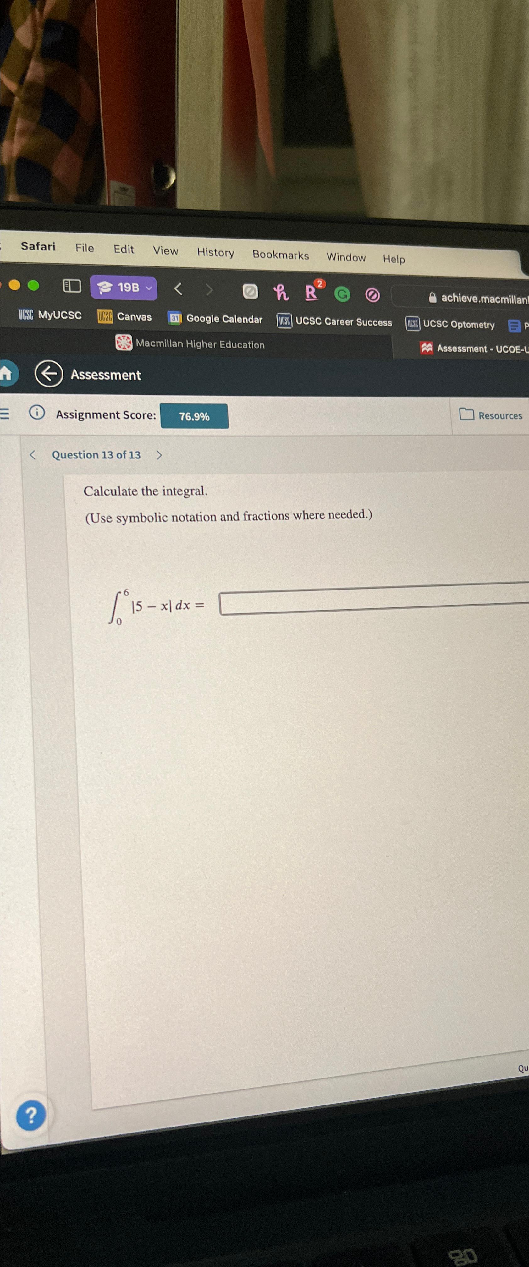 Solved Calculate the integral.(Use symbolic notation and | Chegg.com