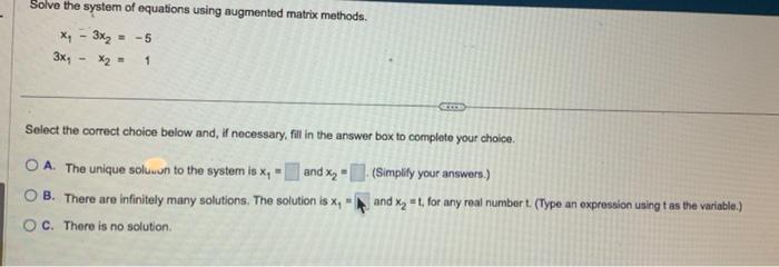 Solved Perform the row operation −4R2+R1→R1 on the matrix | Chegg.com