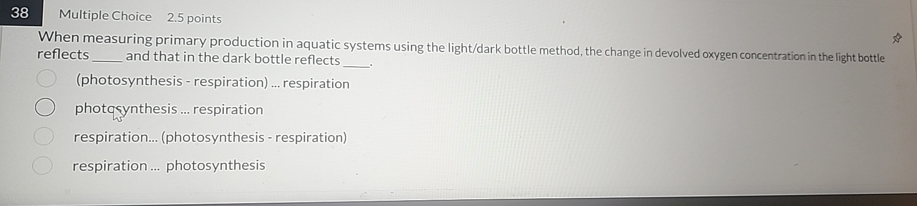 Solved 38Multiple Choice2.5 ﻿pointsWhen measuring primary | Chegg.com