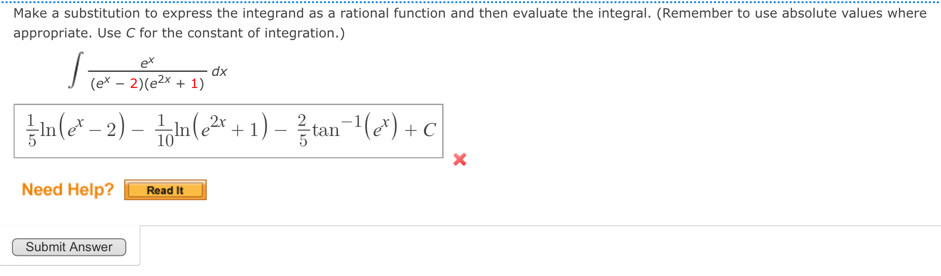 Solved Make a substitution to express the integrand as a | Chegg.com