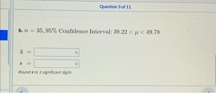Solved Determine the sample mean and sample standard | Chegg.com