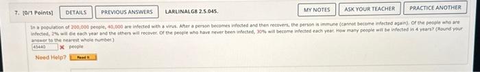 antiner to the cetarest whoie number) people | Chegg.com