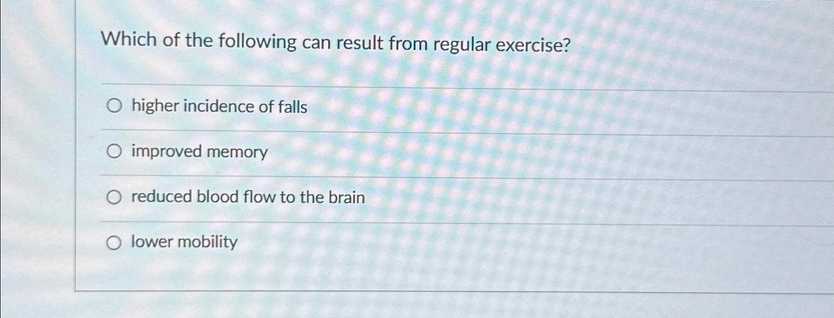 Solved Which of the following can result from regular | Chegg.com
