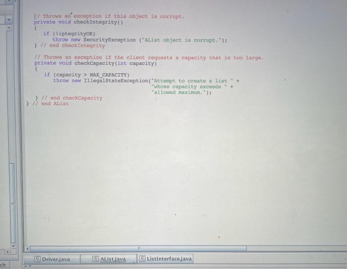 Solved import java.util. Arrays; A class that implements a 1 | Chegg.com