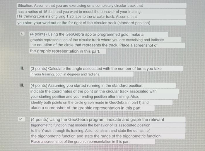 Solved L. (4 points) Using the GeoGebra app or programmed | Chegg.com