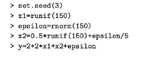 > set.seed (3) > x1=runif (150) > x2=0.5*x1+rnorm | Chegg.com