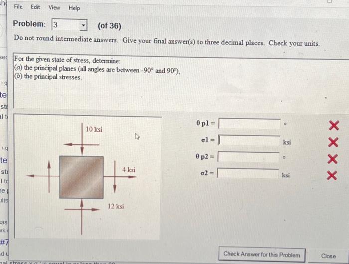 Solved Problem: (of 36) Do not round intermediate answers. | Chegg.com