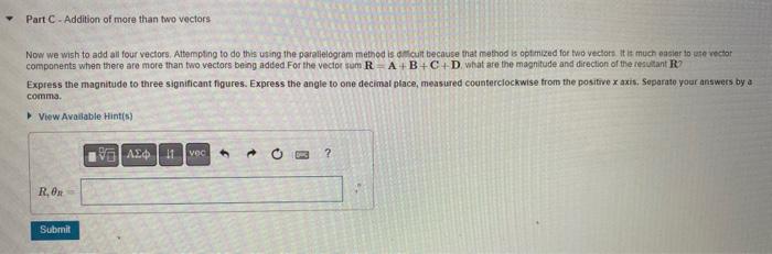 Solved Learning Goal: To use geometric and component | Chegg.com