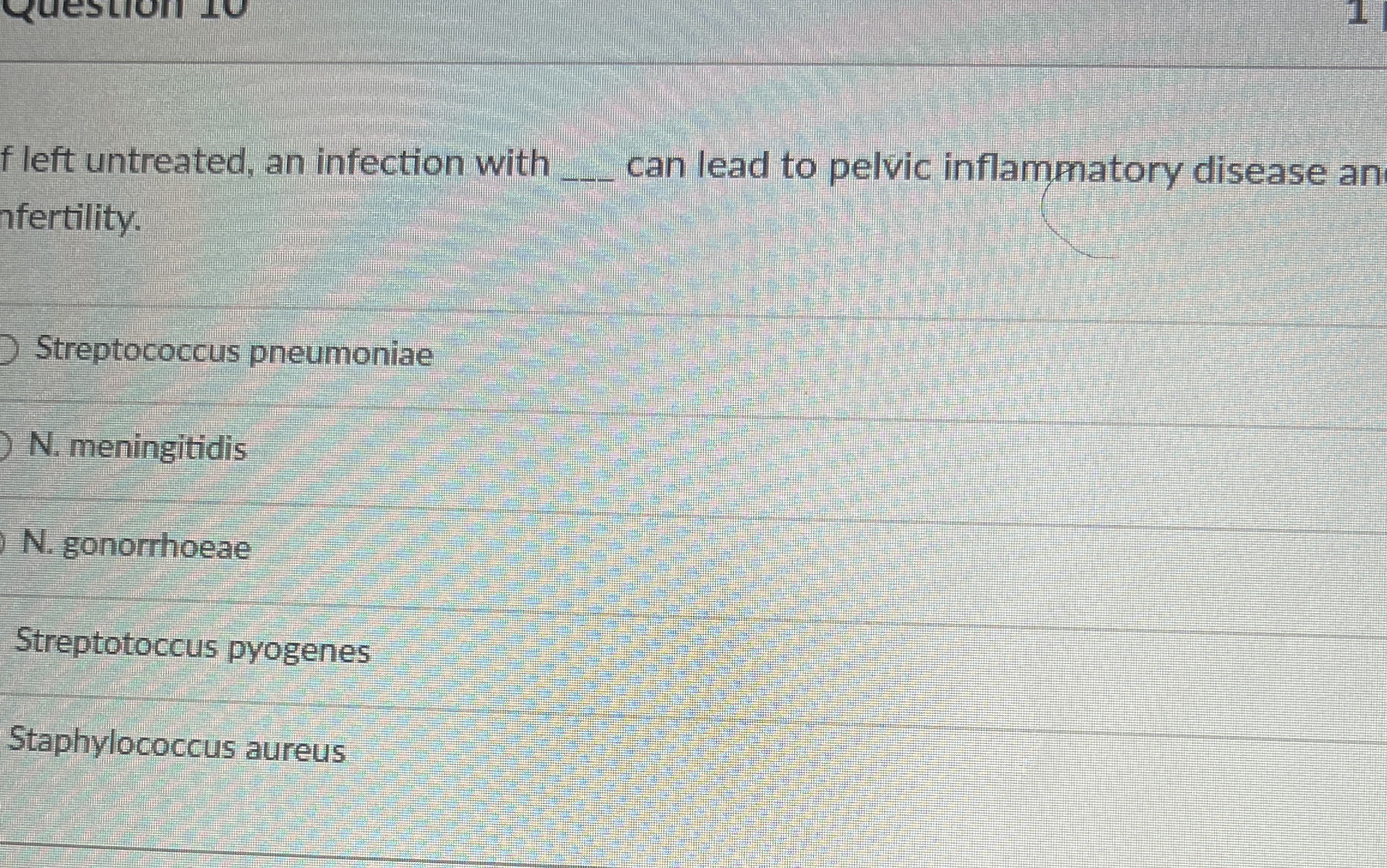 Solved f left untreated, an infection with q, ﻿can lead to | Chegg.com
