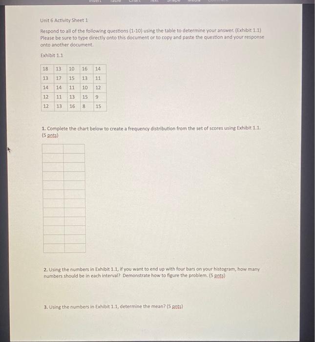 Solved Respond to all of the following questions (1-10) | Chegg.com