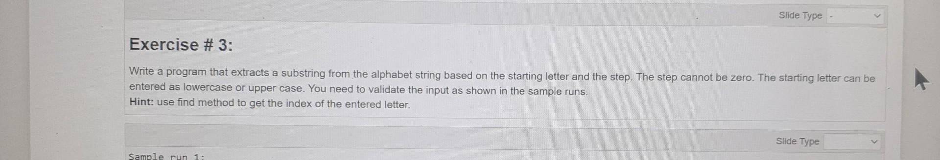 Solved Write a program that extracts a substring from the | Chegg.com