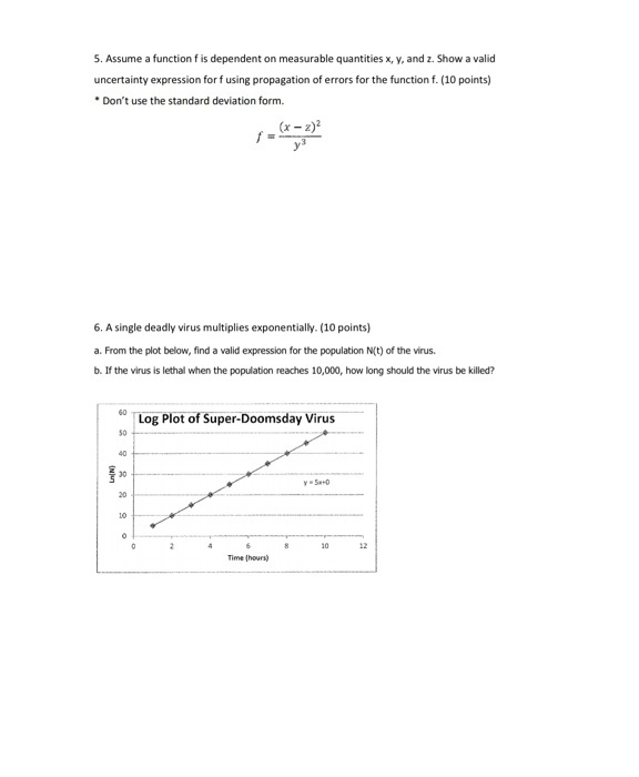 Solved 5 Assume A Function F Is Dependent On Measurable