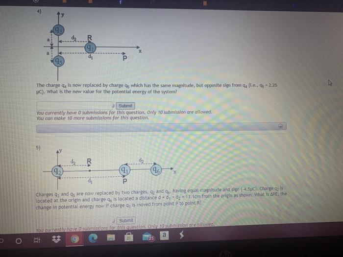 Solved print charged at the rinof a coordinate wstem as | Chegg.com