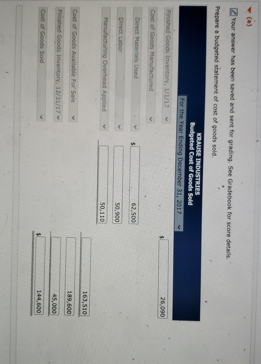 Solved Problem 23-6A (Part Level Submission) Krause | Chegg.com