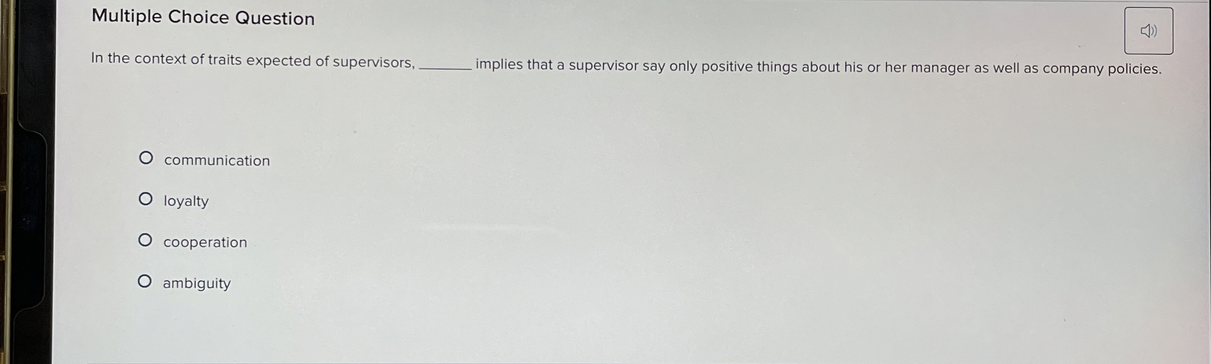 Solved Multiple Choice QuestionIn the context of traits | Chegg.com