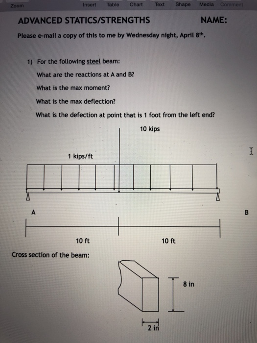 Solved Zoom Insert Table Chart Text Shape Media Comment | Chegg.com