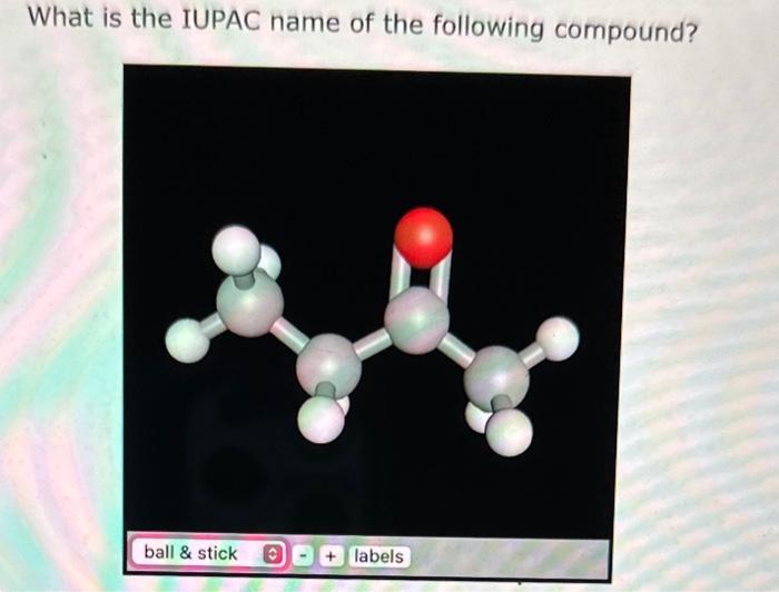 Solved What is the IUPAC name of the following | Chegg.com