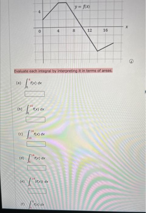 Solved Evaluate each integral by interpreting it in terms of | Chegg.com
