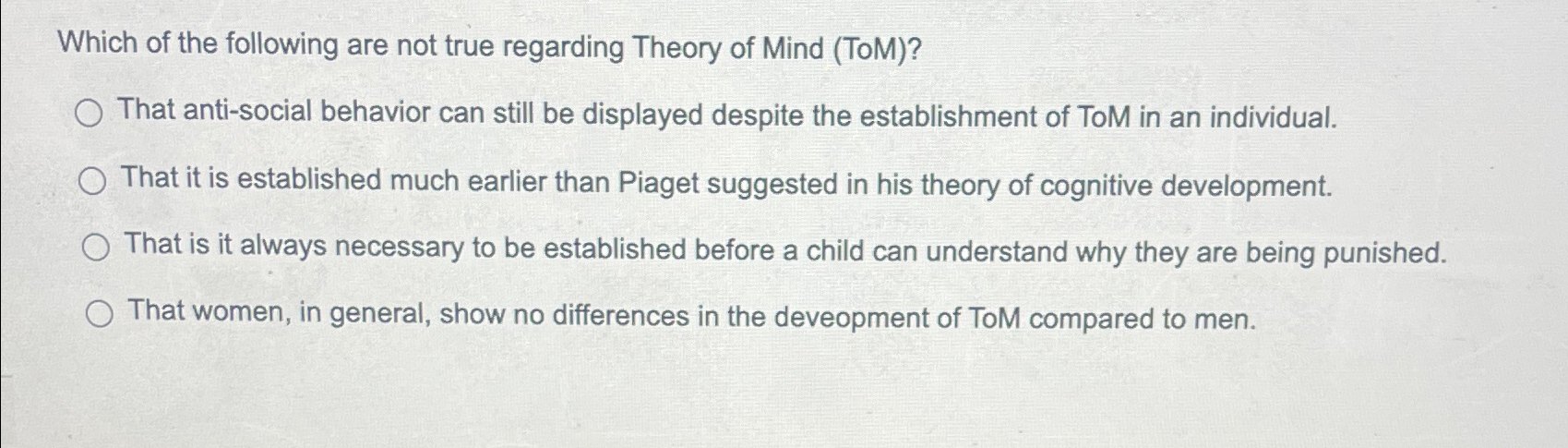 Solved Which of the following are not true regarding Theory | Chegg.com