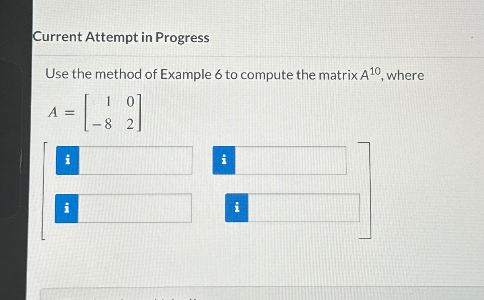 Solved Current Attempt in ProgressUse the method of Example | Chegg.com