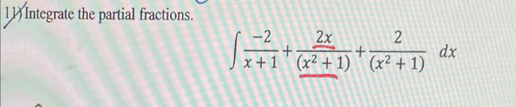 Solved Integrate the partial | Chegg.com