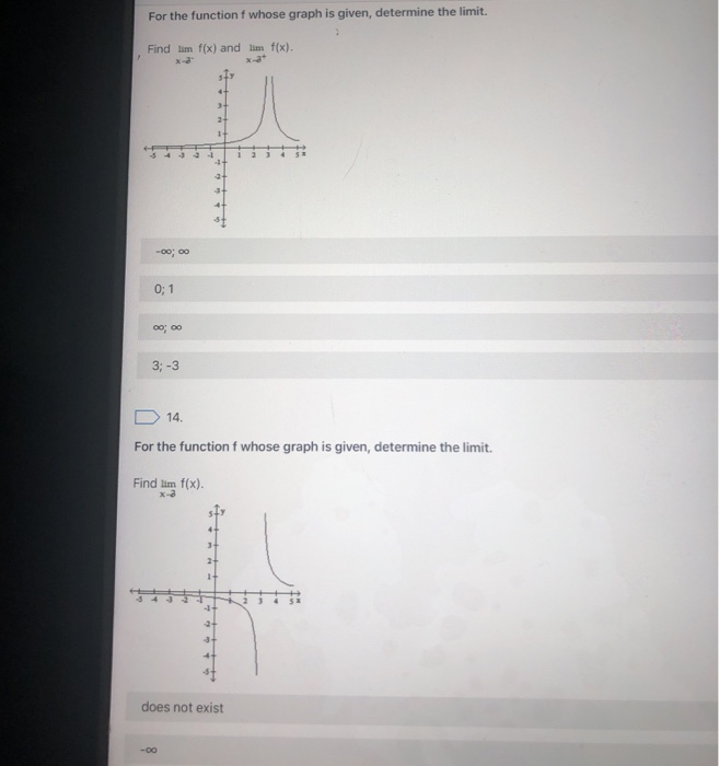 Solved For The Function F Whose Graph Is Given Determine 7682