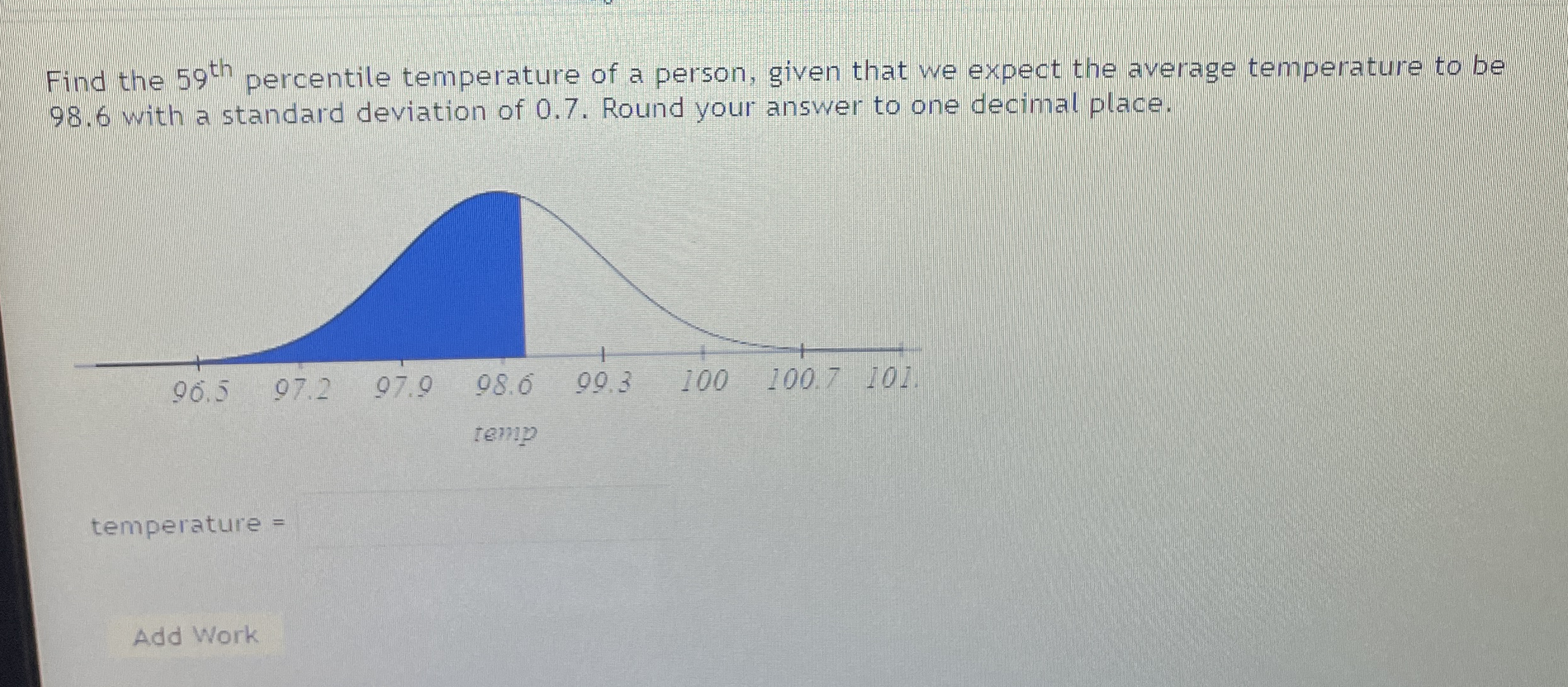 Solved Find the z-score for the given shaded region under | Chegg.com