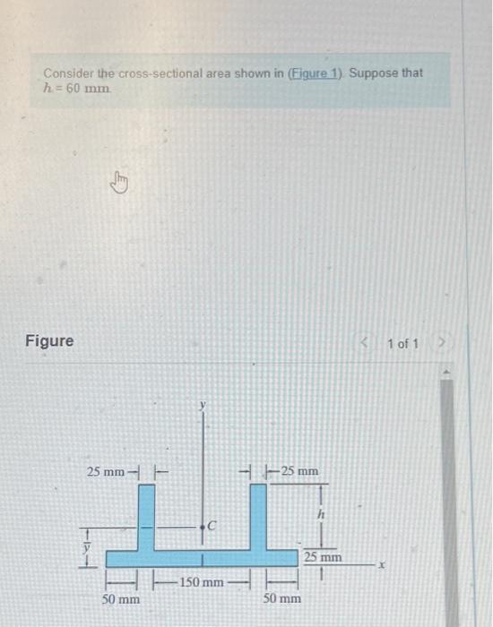 Solved Consider the cross-sectional area shown in (Figure | Chegg.com