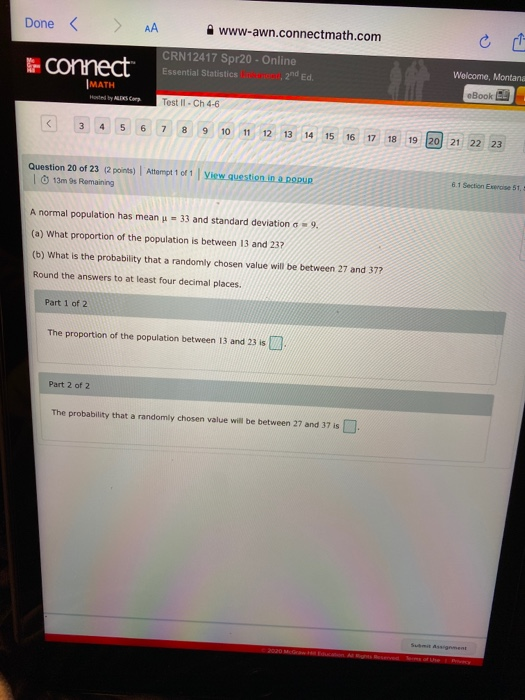 Solved Done AA www-awn.connectmath.com & COT connect | Chegg.com