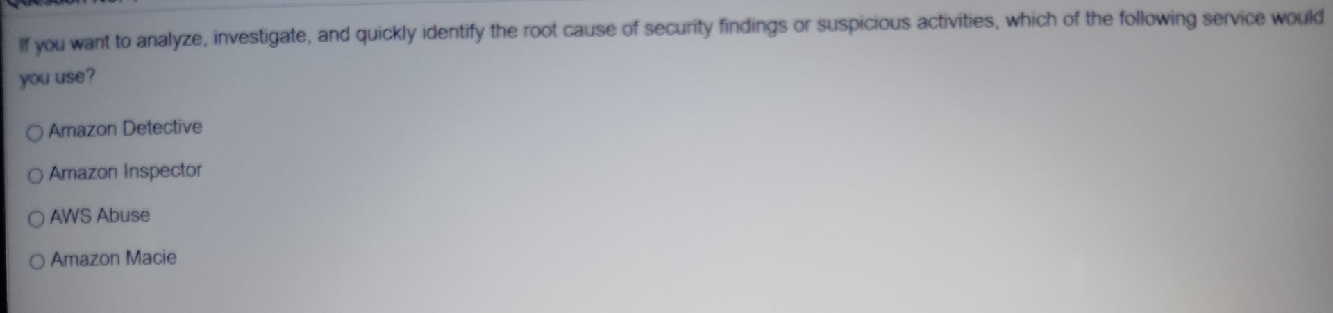 Solved If you want to analyze, investigate, and quickly | Chegg.com