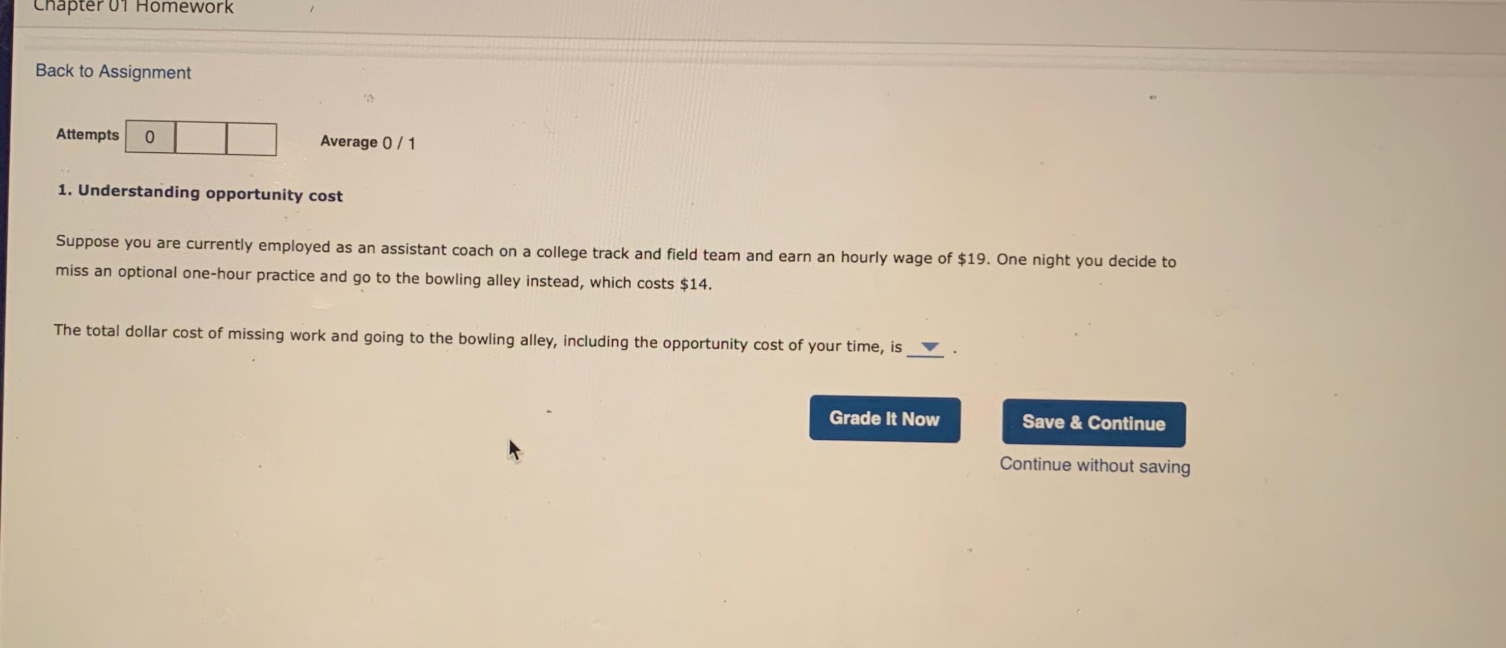 Solved Cnapter 01 HomeworkBack to AssignmentAttemptsAverage | Chegg.com Solved Cnapter 01 HomeworkBack to AssignmentAttemptsAverage | Chegg.com