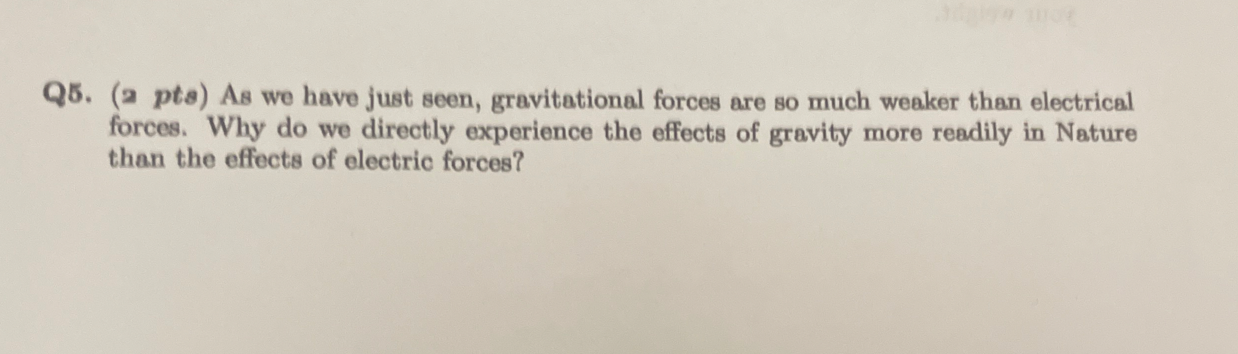 Solved Q5. (a pts) ﻿As we have just seen, gravitational | Chegg.com
