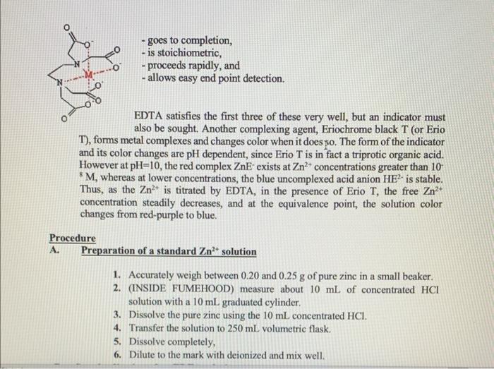 Solved Metal ions such as Zn2+ may form many complexes in | Chegg.com