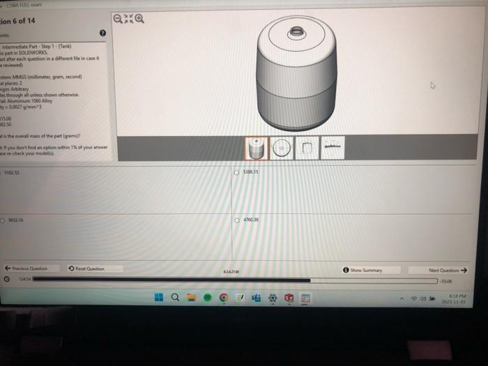 Solved For 15 points: D20201: Intermediate Part - Step 1 - | Chegg.com