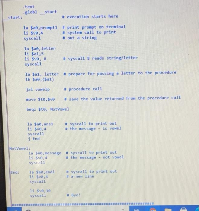 Solved Program #2: Write a SPIM assombly language program | Chegg.com