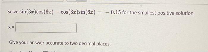 Solved Assignment 7.2: Sum and Difference Identities Score: | Chegg.com