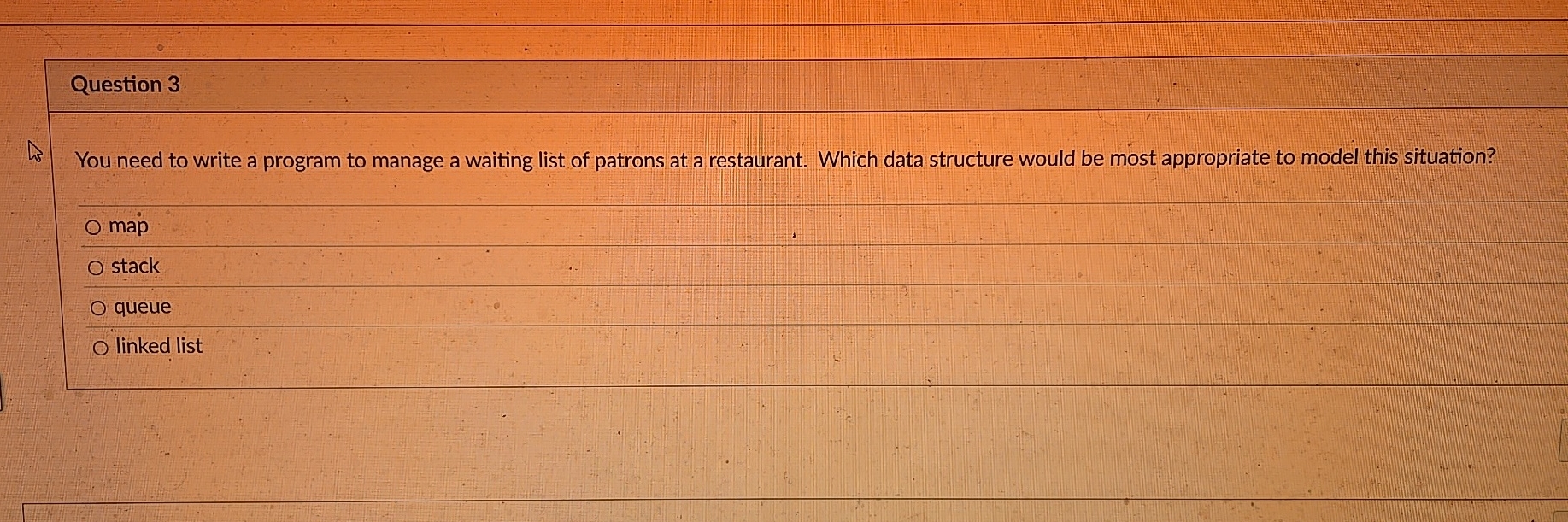 Solved Question 3You need to write a program to manage a | Chegg.com